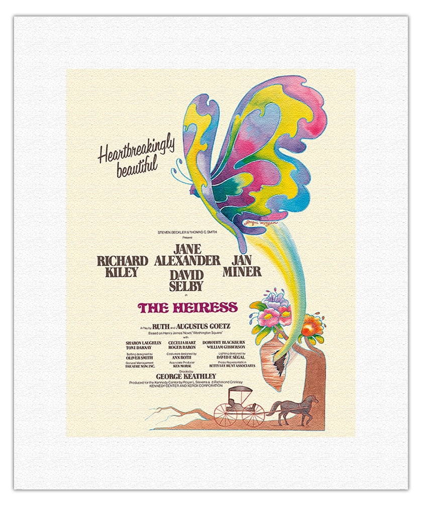 The Heiress - Starring Richard Kiley and Jane Alexander - Vintage ...