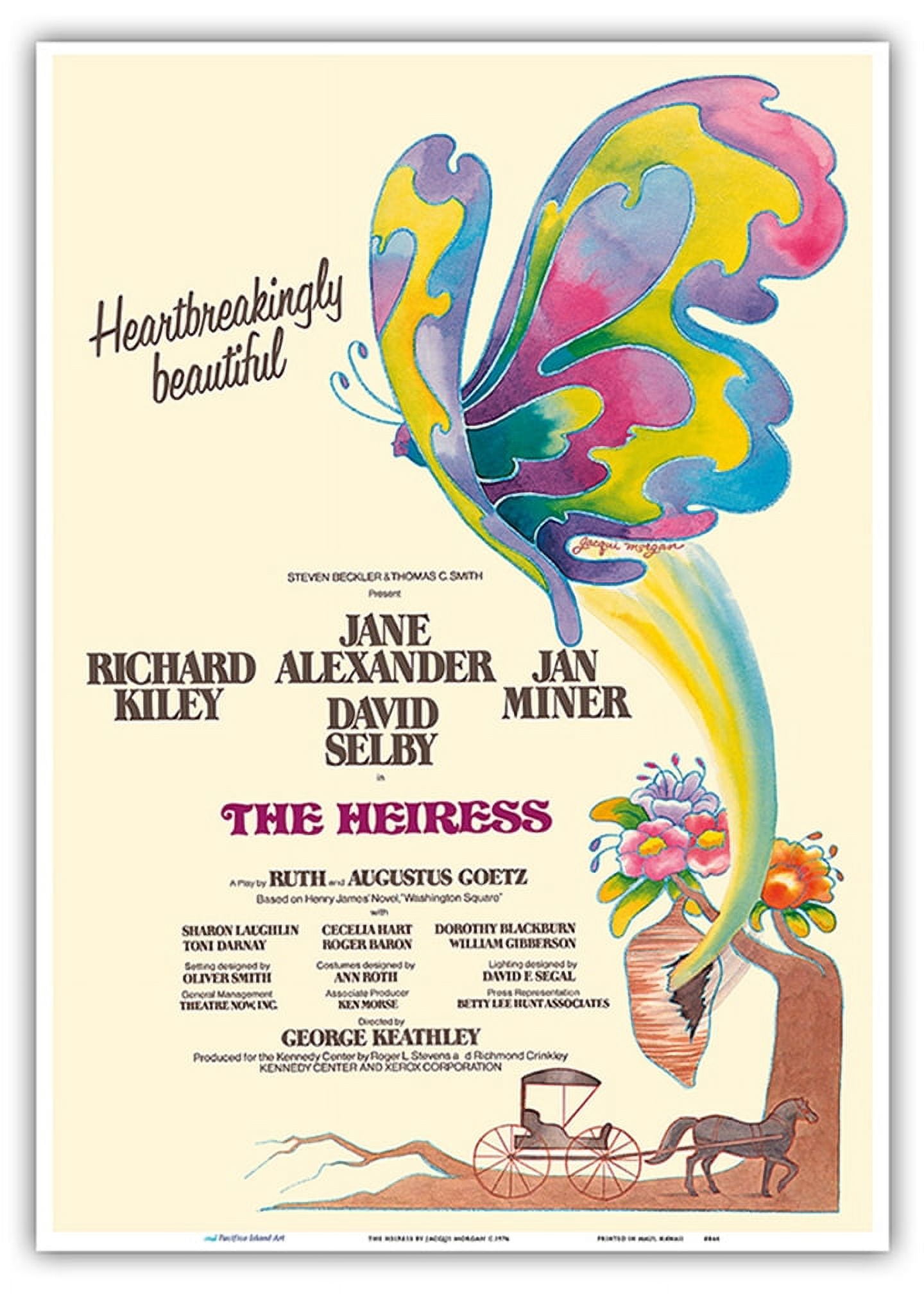 The Heiress - Starring Richard Kiley and Jane Alexander - Vintage ...