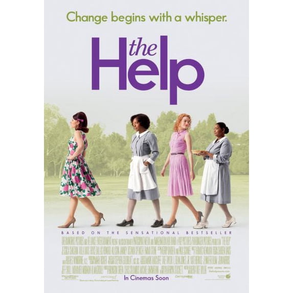 The Help Movie Poster 24Inx36In (61Cm x 91Cm) Art Poster 24x36 Square ...