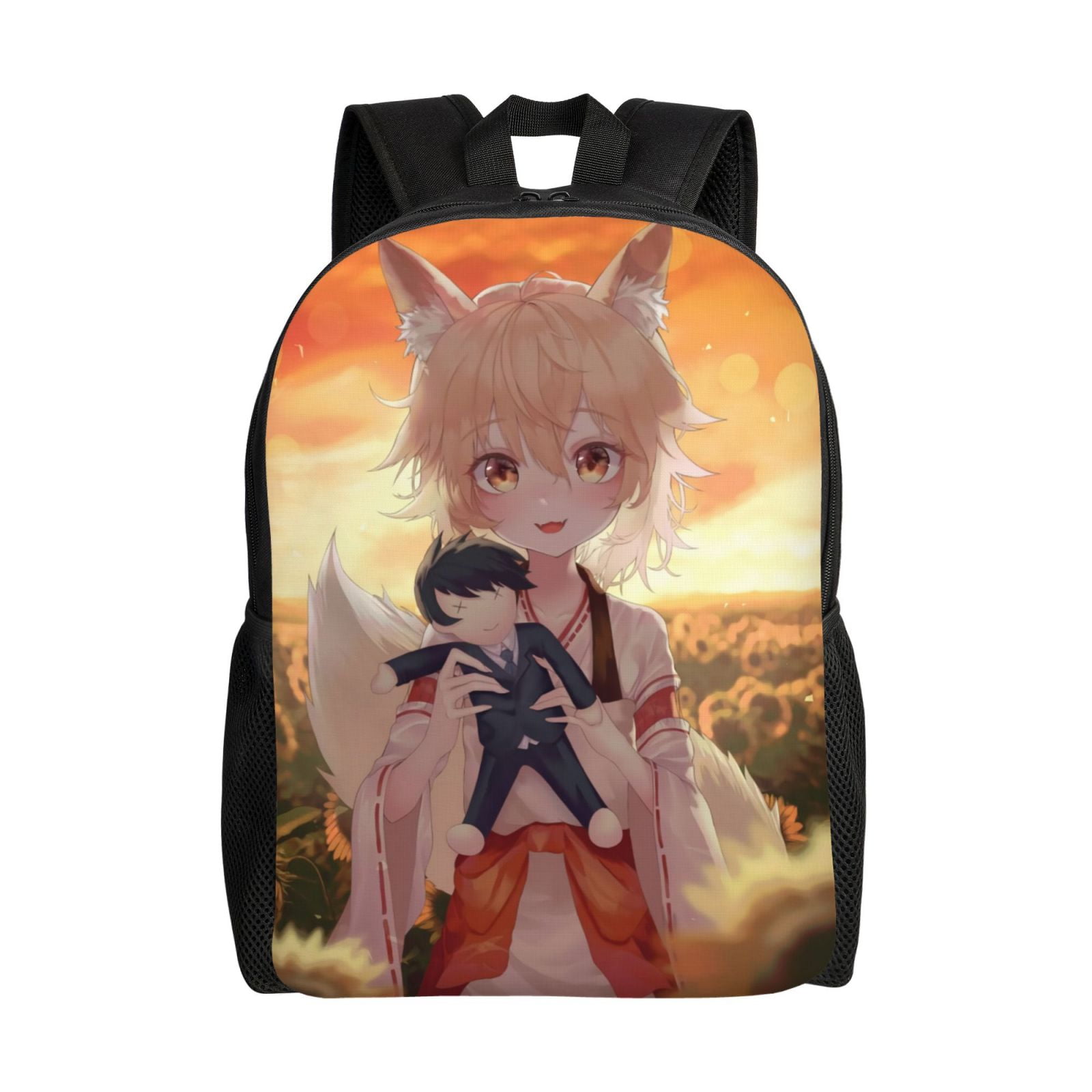 The Helpful Fox Senko-San Backpack, 3D Printed Cartoon Laptop Bag ...