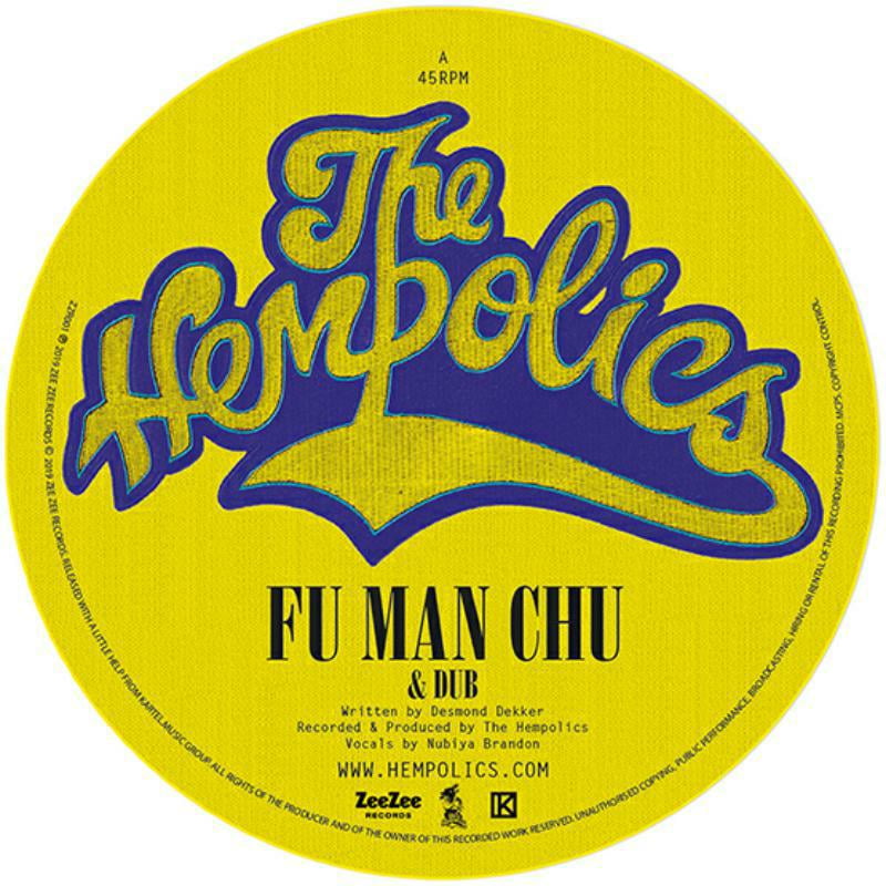 The Hempolics Fu Man Chu / Wild Is The Wind (Vinyl Record) 7" Single ...