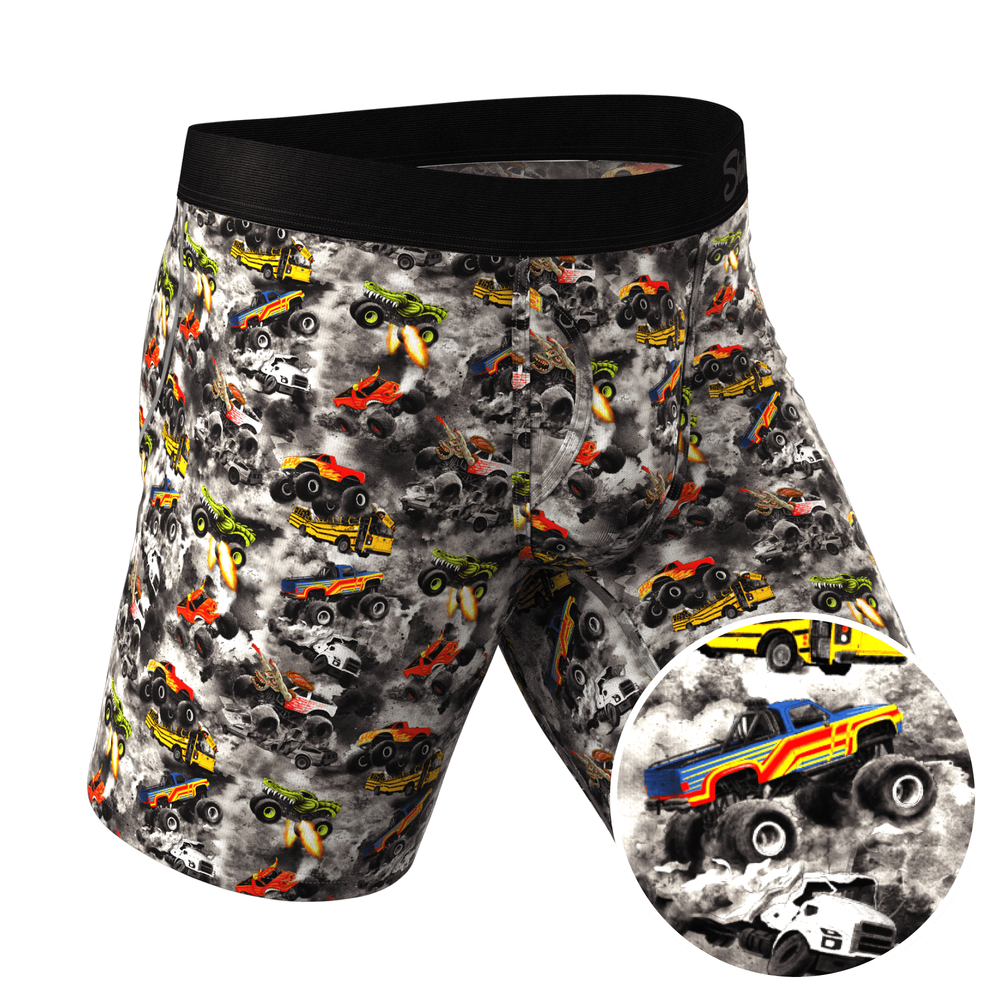 The Here Be Monsters - Shinesty Monster Truck Long Leg Ball Hammock ...