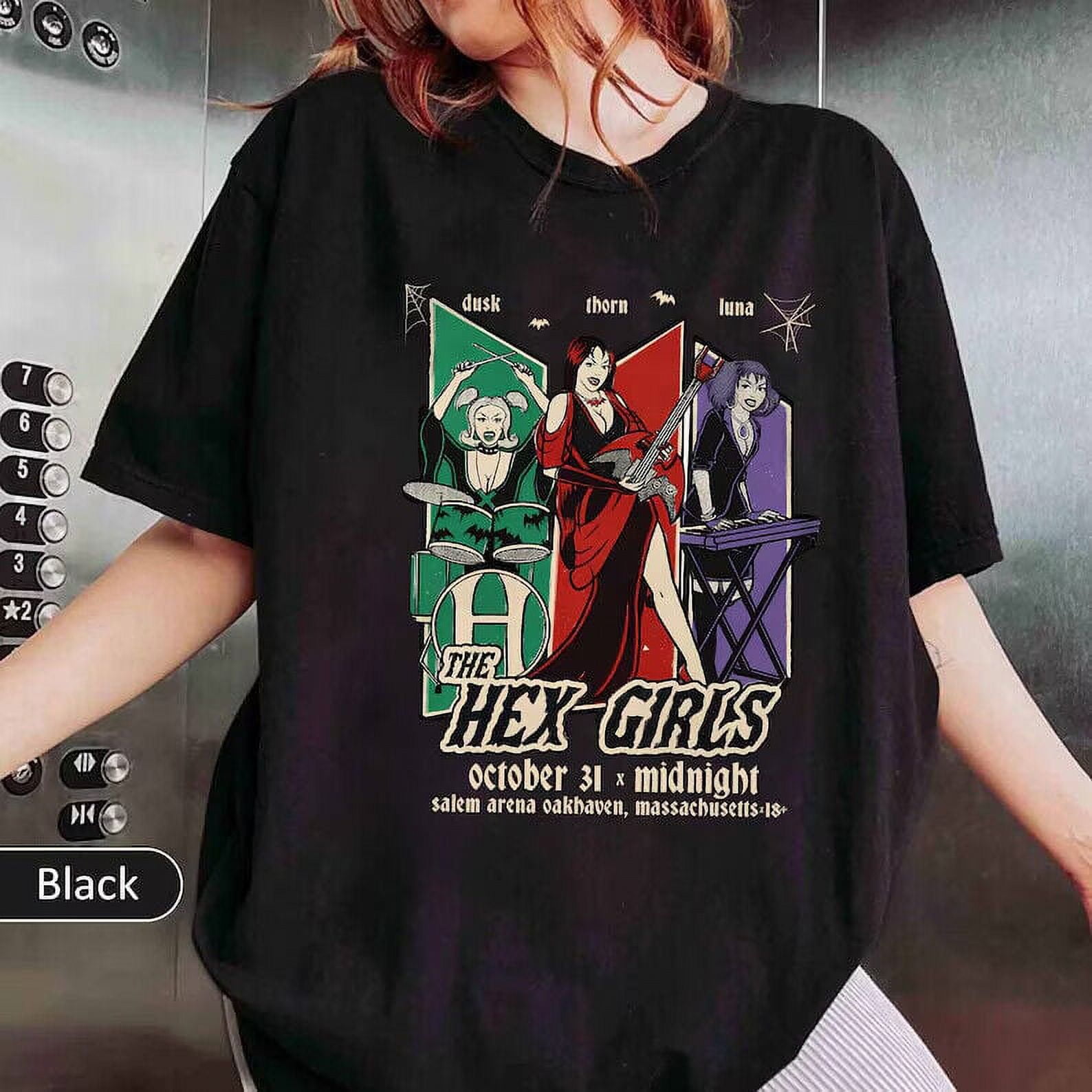 The Hex Girls Tour T-Shirt, The Hex Girls Inspired Shirt, Rock Band Tee ...