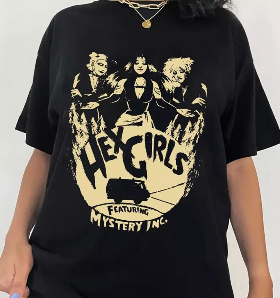 The Hex girls band black T-shirt Tee All sizes JJ3475 - Walmart.com