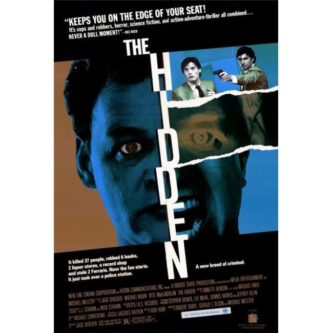 The Hidden Movie Poster - 27 x 40 in. - Walmart.com