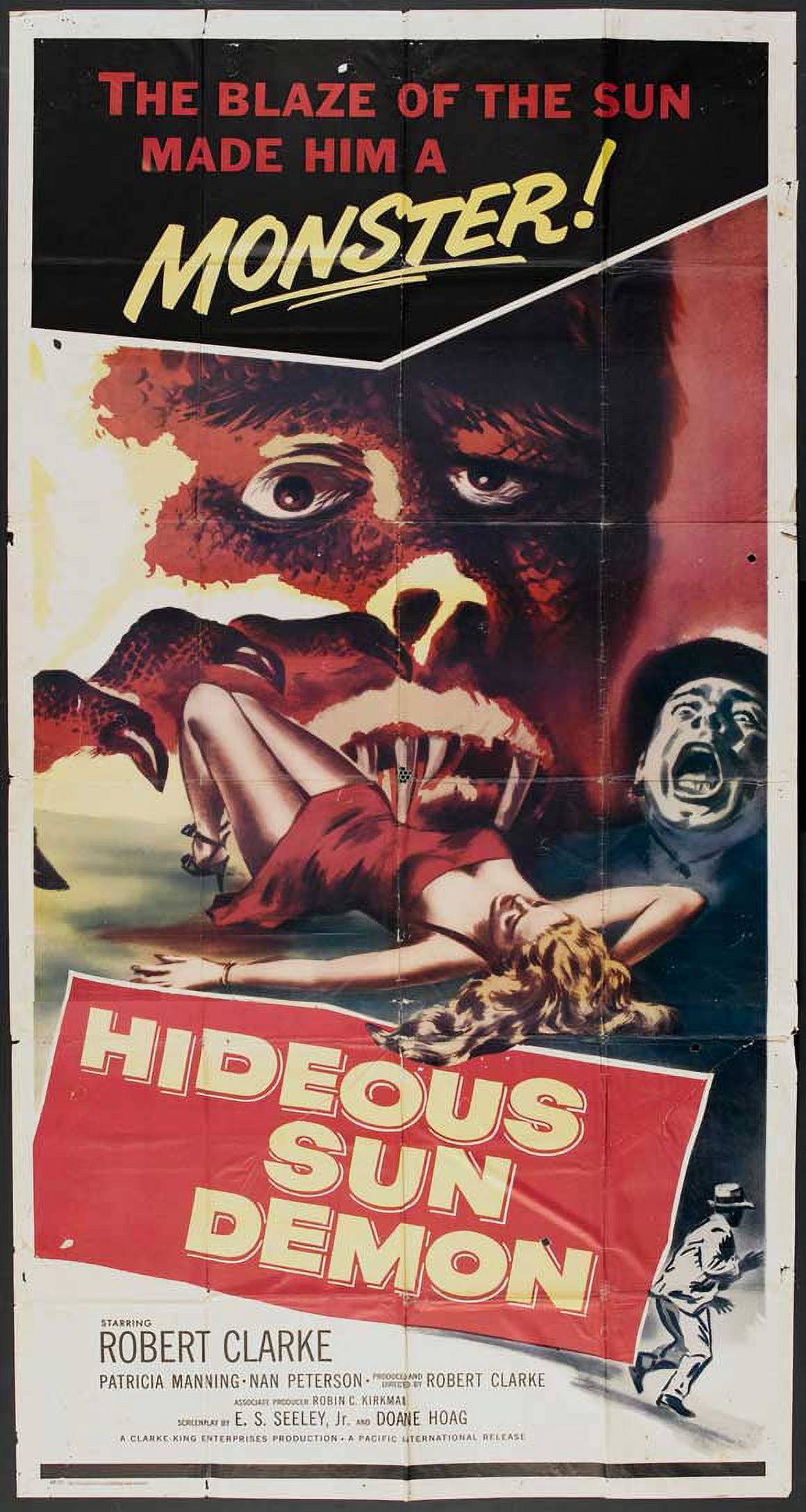 The Hideous Sun Demon - movie POSTER (Style A) (20" x 40") (1959 ...