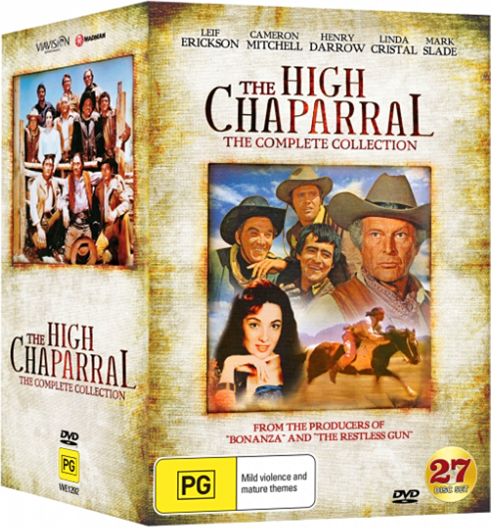 The High Chaparral Complete TV Series Collection Season 1-4 NEW ...