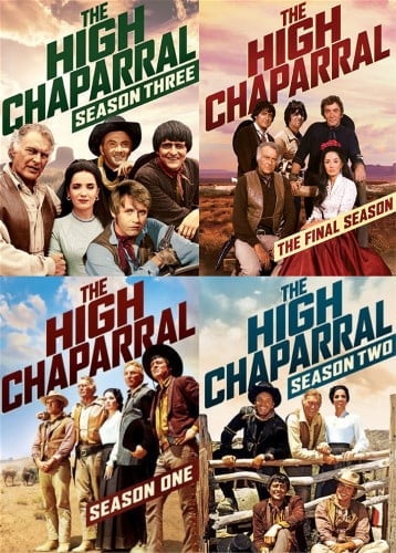 The High Chaparral, The Complete TV Series: Seasons 1, 2, 3 & 4 (DVD ...