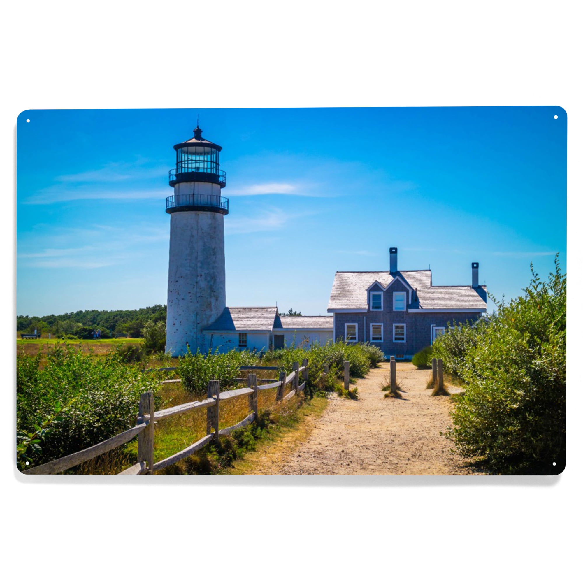 The Highland Light Lighthouse in Cape Cod National Seashore ...