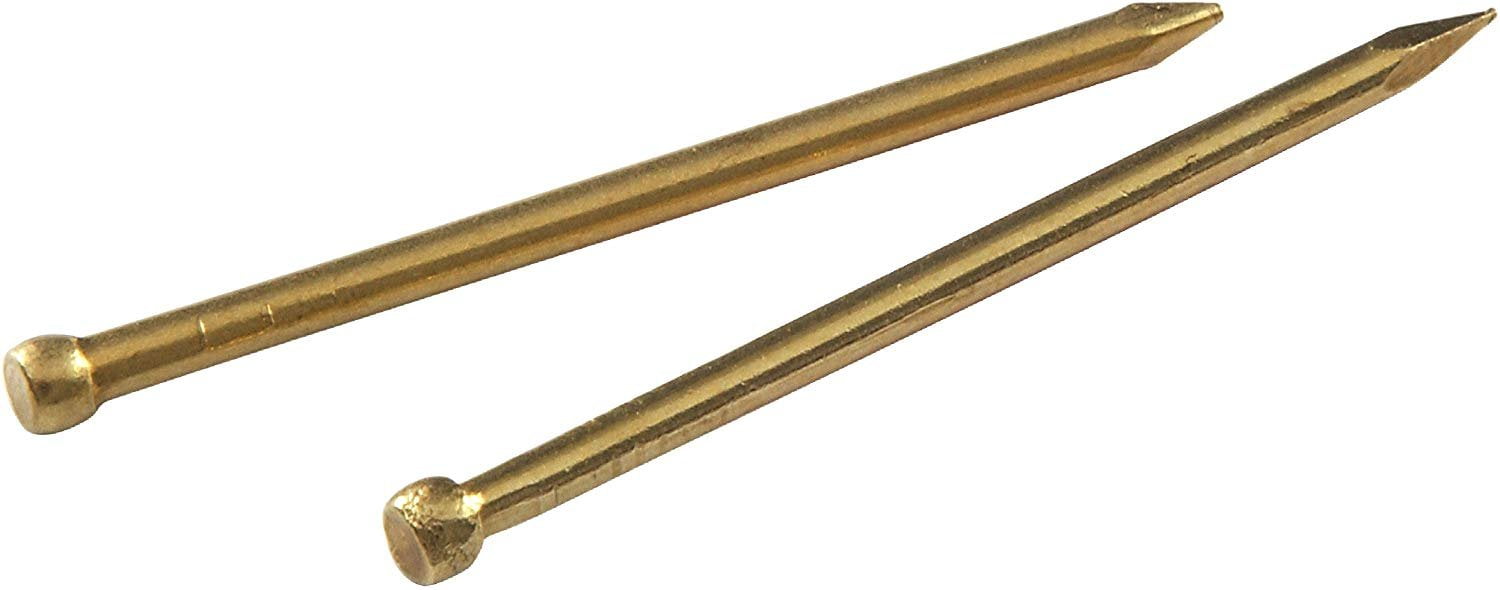 Hillman Solid Brass Wire Brad - Brad Nail - Pack of 1, Gold - Walmart.com
