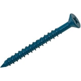 Hillman Flat Head Phillips Concrete Screw Anchor - Masonry, Steel - 100 ...