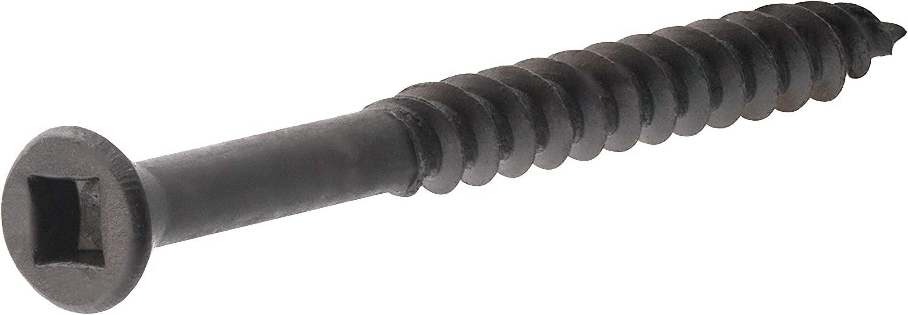 The Hillman Group X 1-Inch Square Drive Trim Screw-Sharp Point, 1-Pound ...
