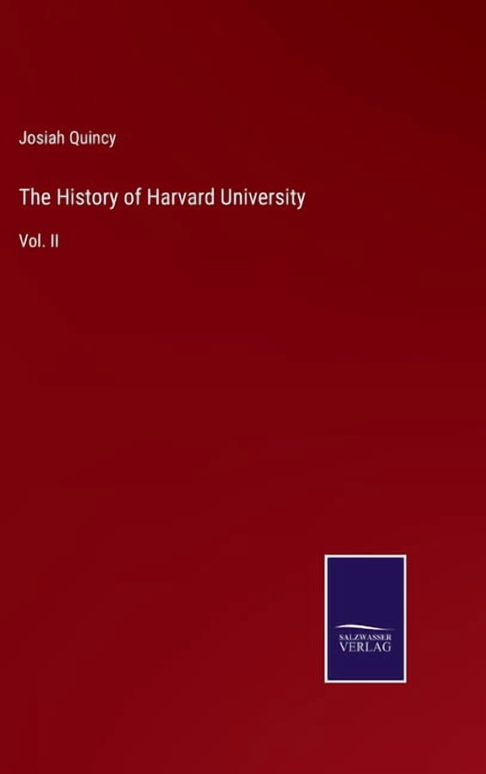 The History of Harvard University (Hardcover) - Walmart.com