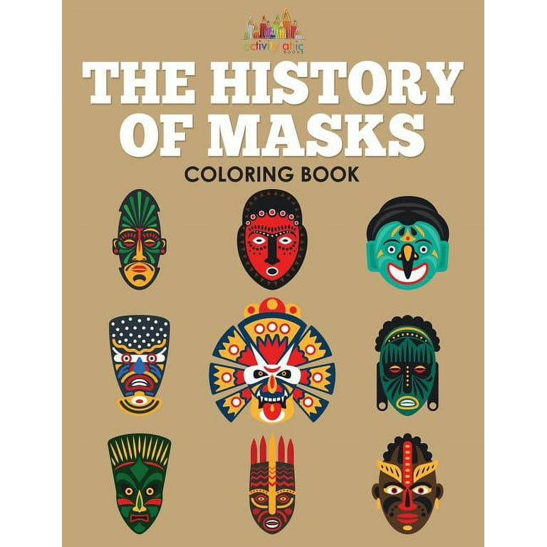 the mask coloring book