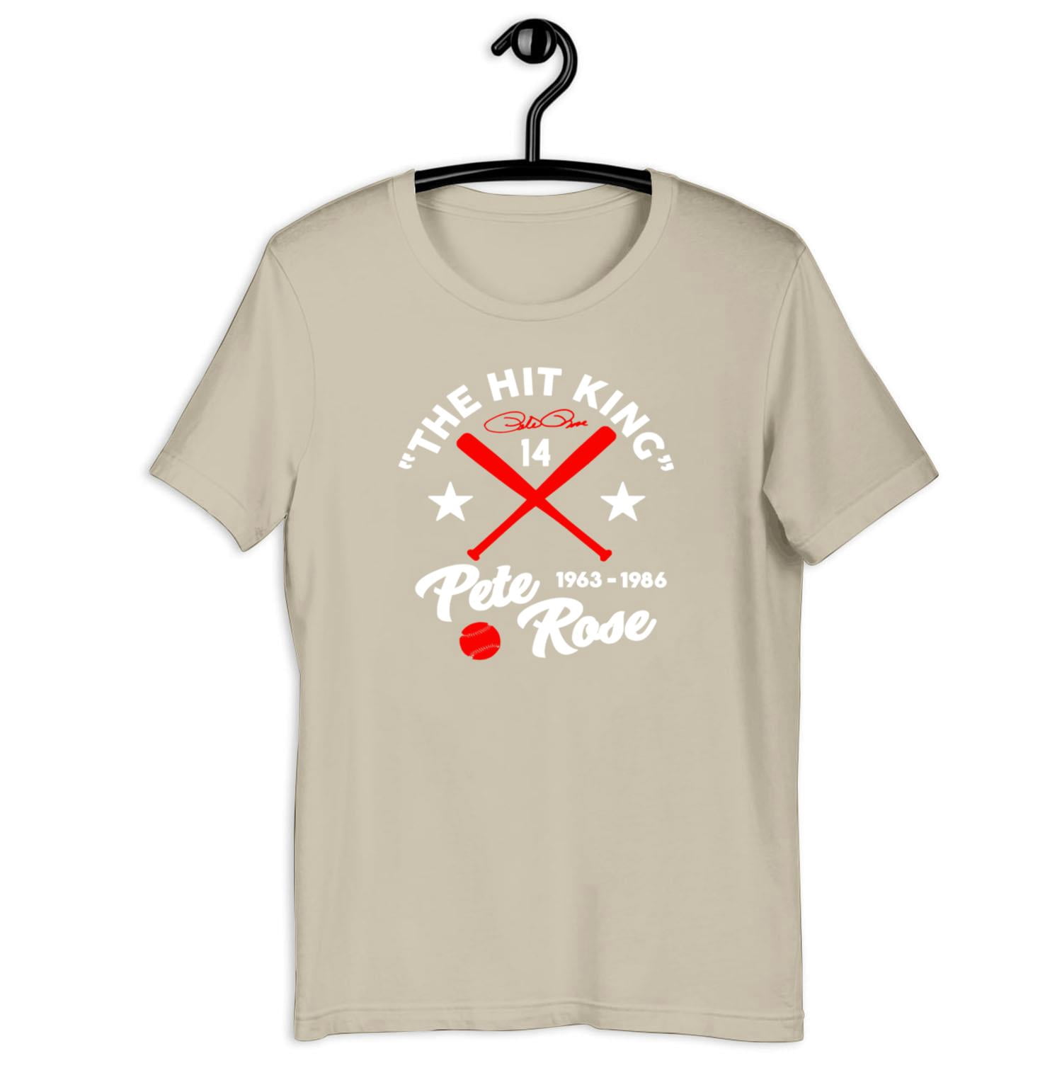 The Hit King Pete Rose 1963 1986 Signature Shirt-TH30834 - Walmart.com
