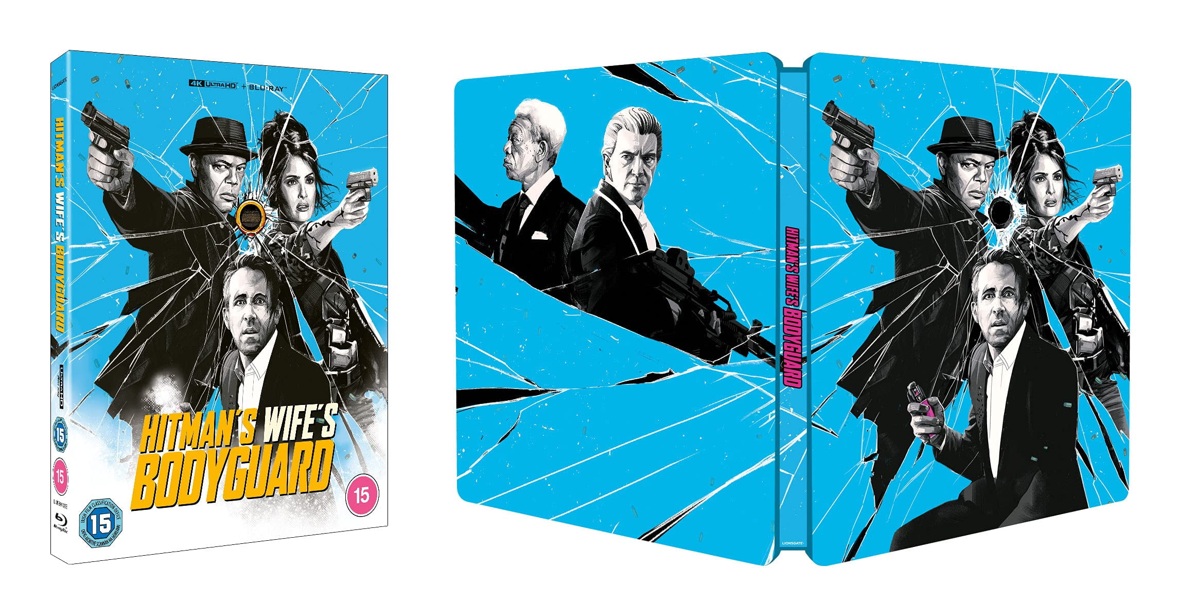 The Hitman’s Wife’s Bodyguard 4K Ultra-HD Steelbook (4K Ultra HD) Ryan ...