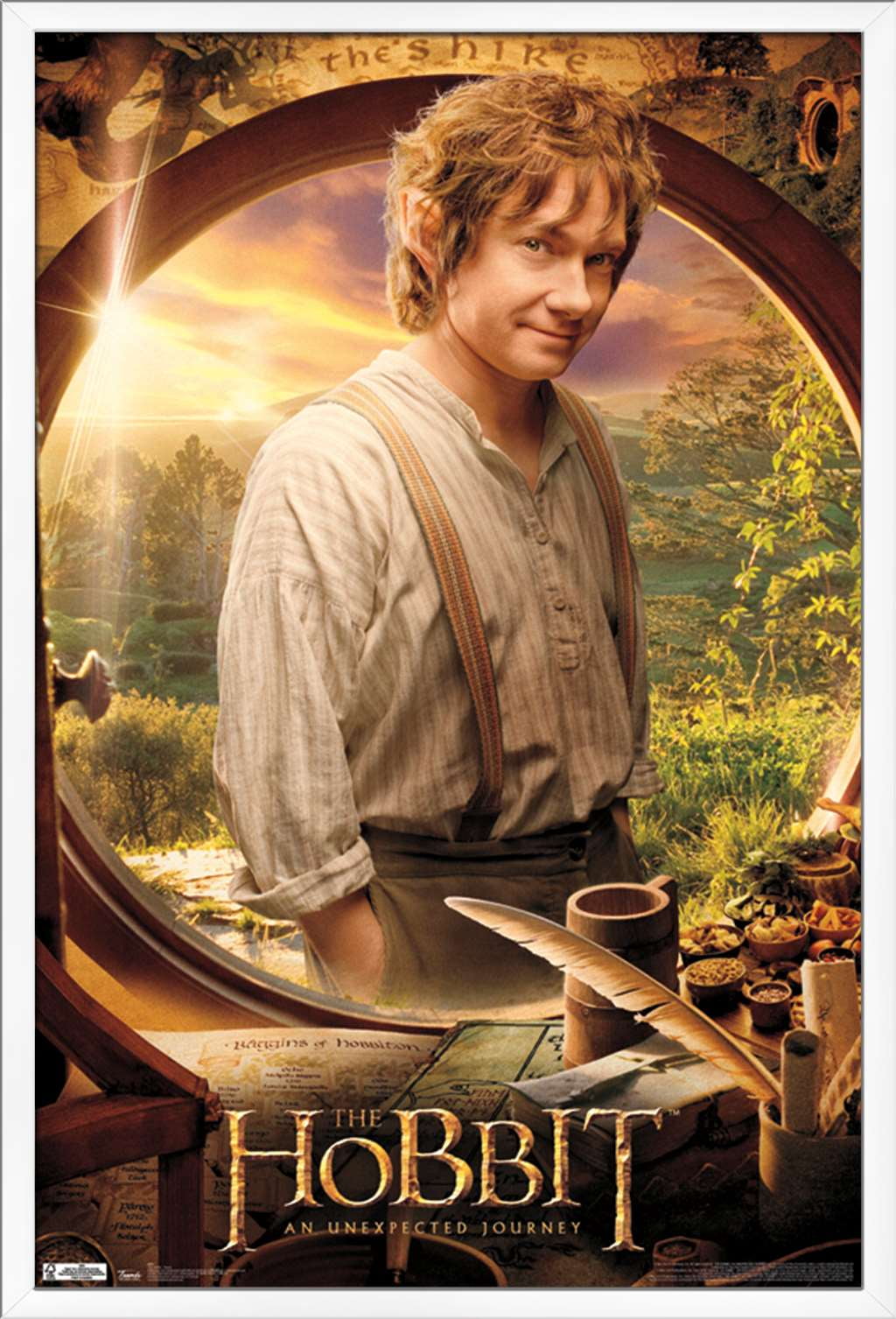 The Hobbit: An Unexpected Journey - Teaser Wall Poster, 22.375" x 34 ...