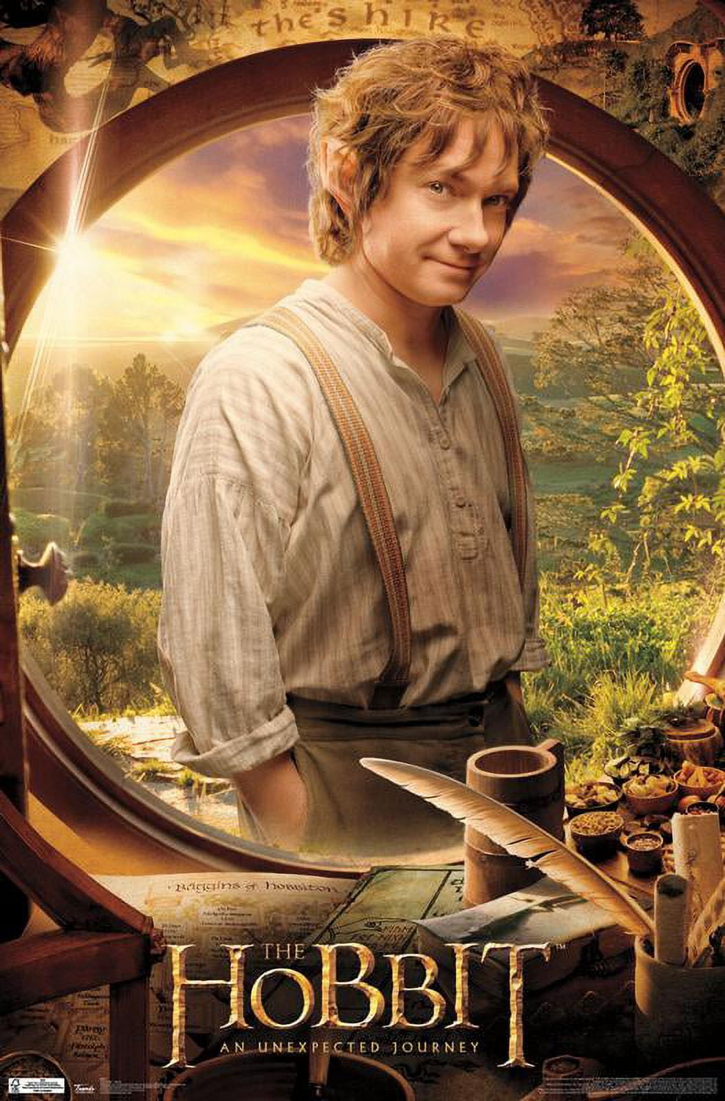 The Hobbit: An Unexpected Journey - Teaser Wall Poster, 22.375" x 34 ...