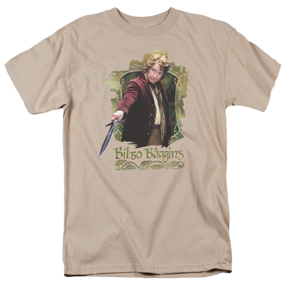 The Hobbit Bilbo Baggins Officially Licensed Adult T Shirt - Walmart.com