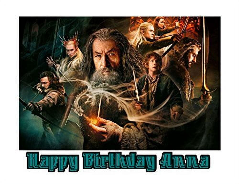 The Hobbit Edible Image Photo Sugar Frosting Icing Cake Topper Sheet ...