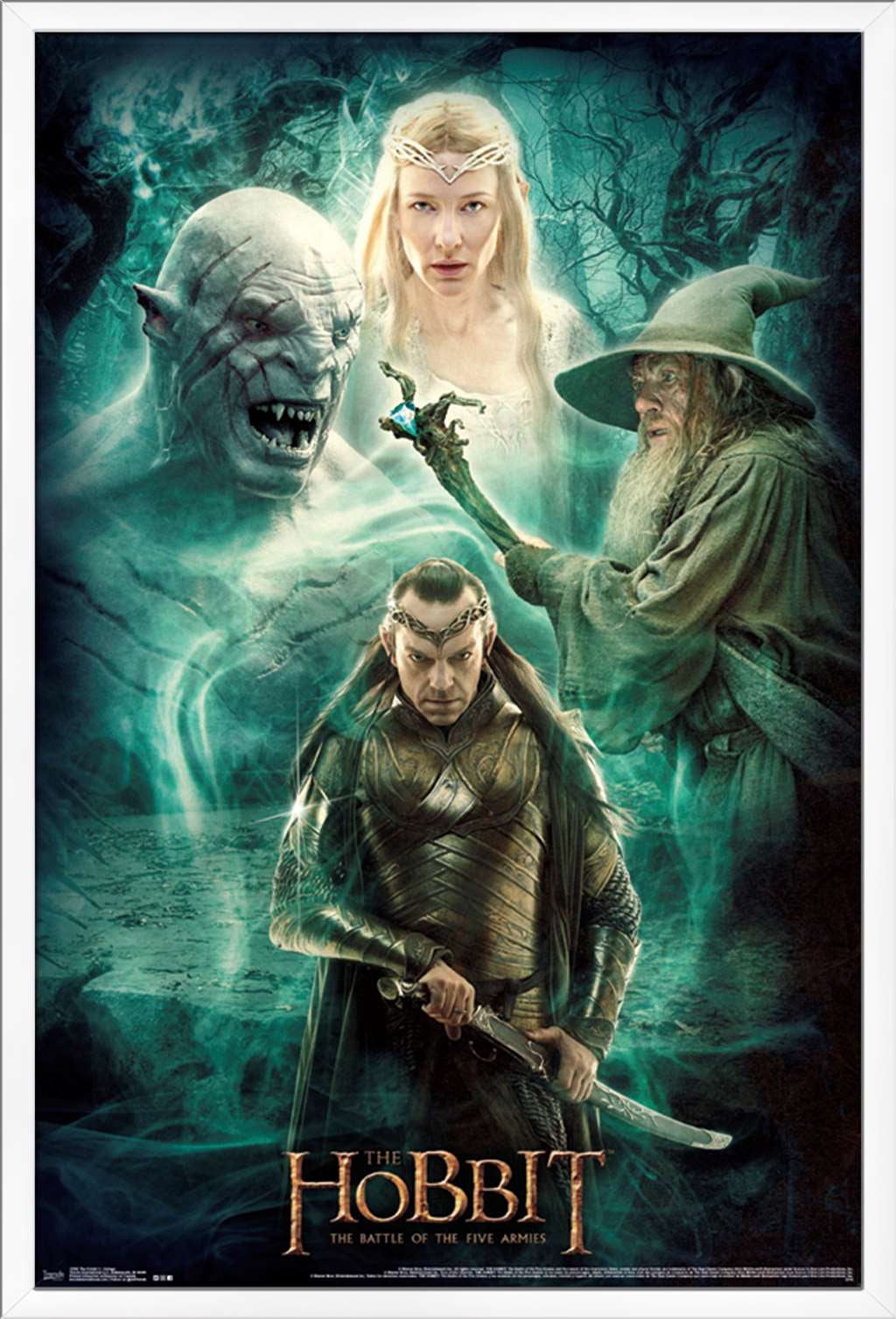 The Hobbit: The Battle Of The Five Armies - Collage Wall Poster, 22.375 ...