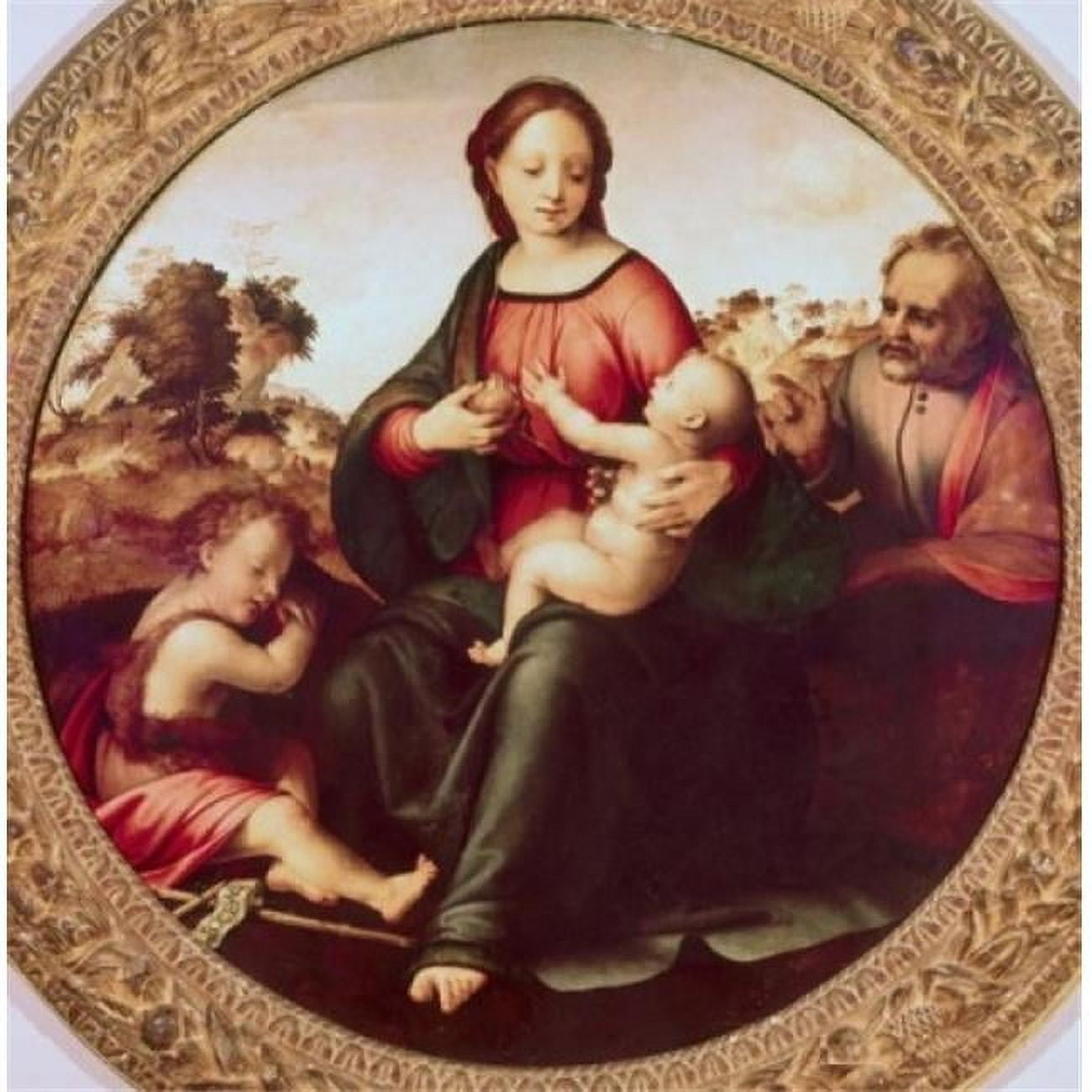 The Holy Family Franciabigio, Ca.1482-1525 Italian Poster Print, 24 x 36 - Large - Walmart.com