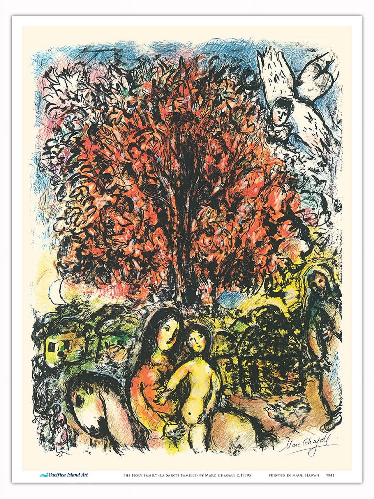 The Holy Family (La Sainte Famille) - Vintage Lithograph Print by Marc ...