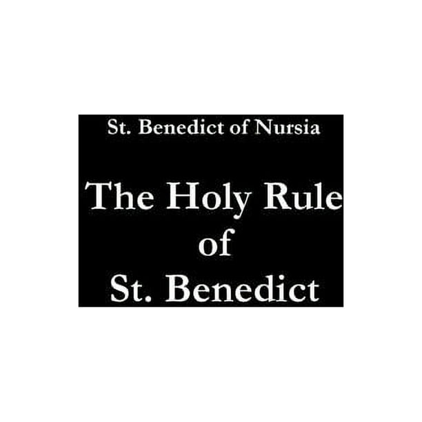 The Holy Rule of St. Benedict (Paperback) - Walmart Business Supplies