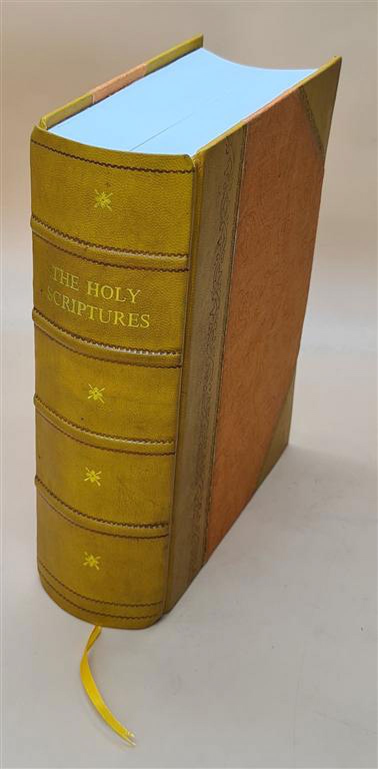 The Holy Scriptures According To The Masoretic Text A New Translation ...