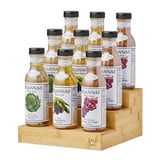 The Home Edit 3 Tier Bamboo Riser, Multi-Purpose Kitchen Storage and ...