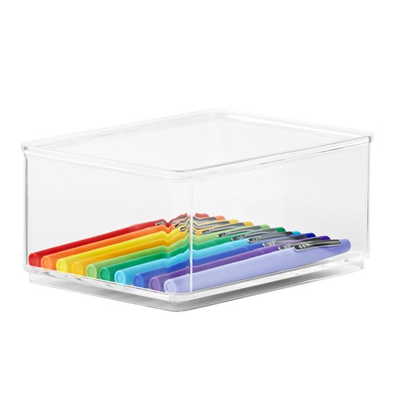Clear Stacking Bins
