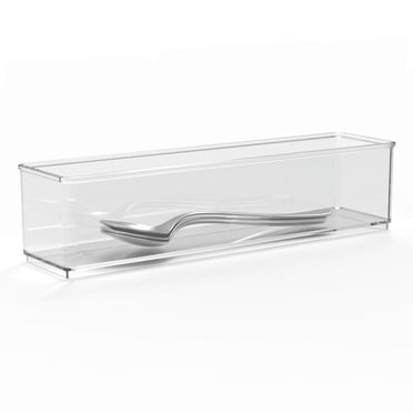 The Home Edit Open Front Bin Clear Plastic Modular Storage System ...