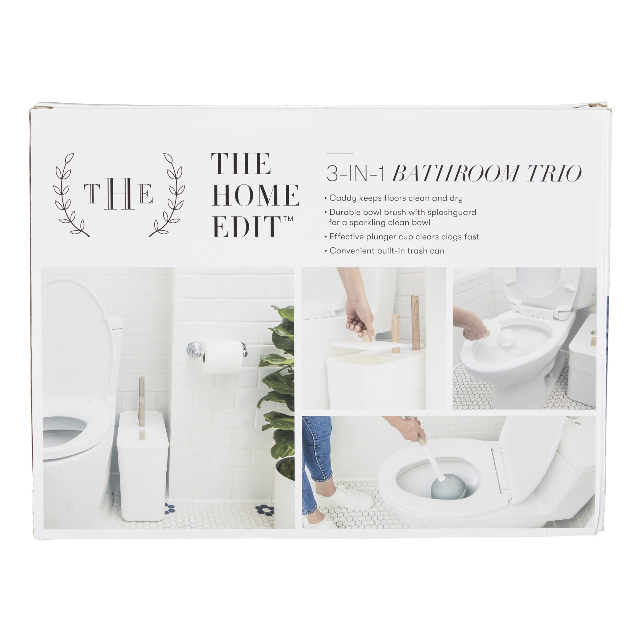 The Home Edit- Plunger/Bowl Brush/Trash Unit - Walmart.com