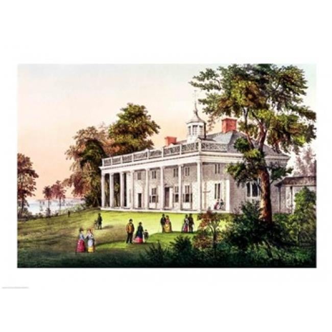 The Home of George Washington Poster Print - 24 x 18 in. - Walmart.com