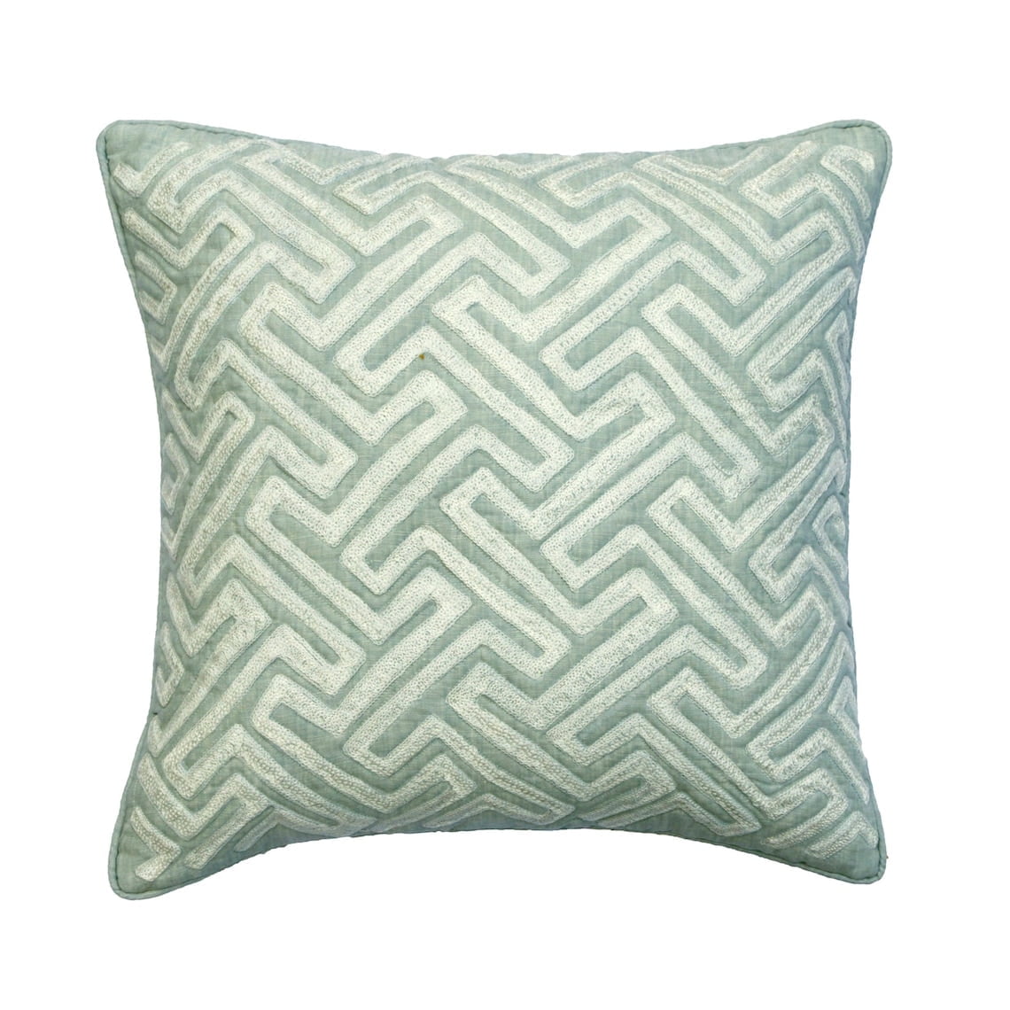 The HomeCentric Custom Pillow Case, Blue Pack of 2, 14x14 inch (35x35 ...