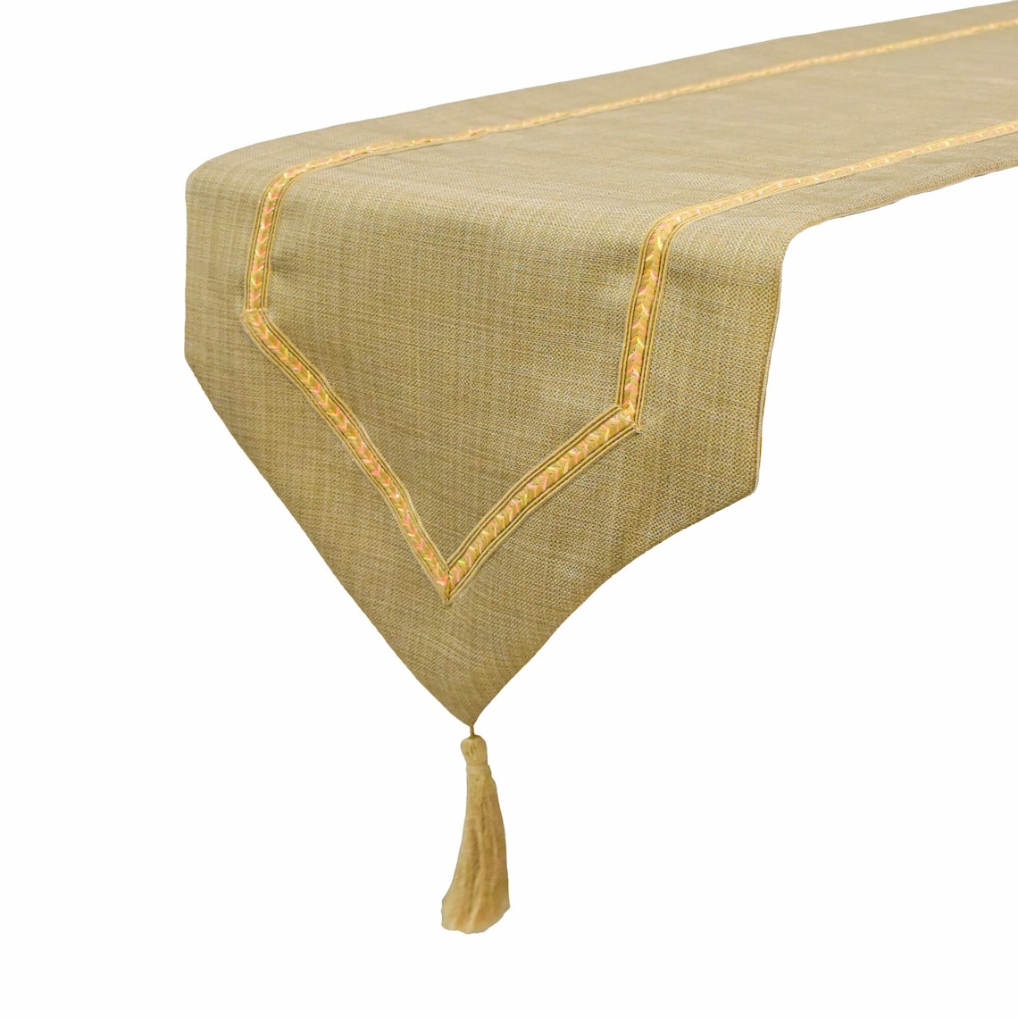 DII Bleached Jute Table Runner, 15x110", 100% Jute - Walmart.com