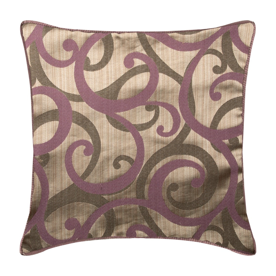 The HomeCentric Decorative Pillow Covers Purple Pack of 2 12x12 inch ...