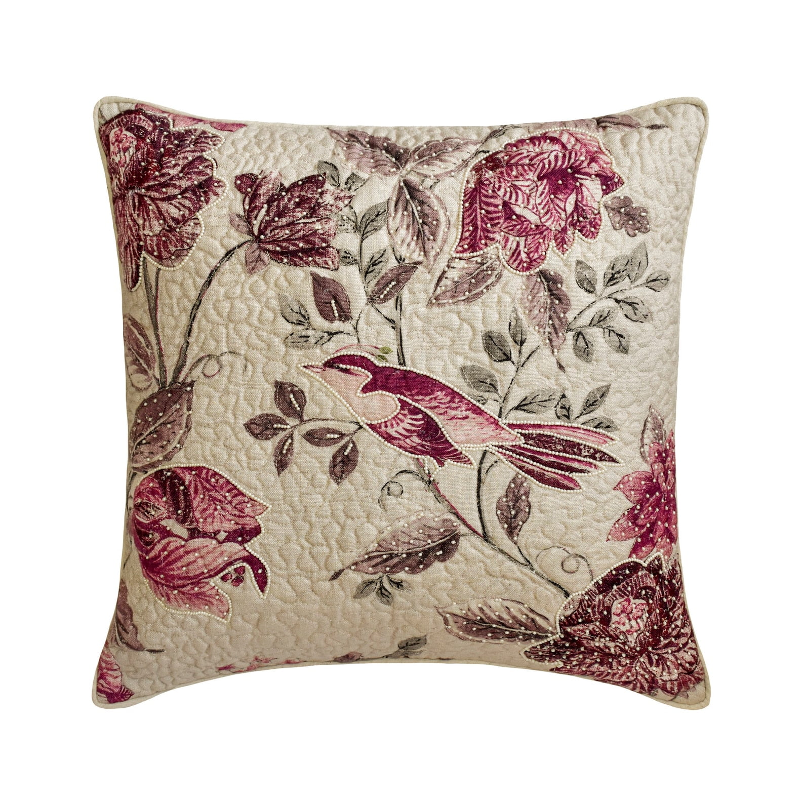 The HomeCentric Decorative Pink Pack of 2, 24x24 inch (60x60 cm) Pillow ...