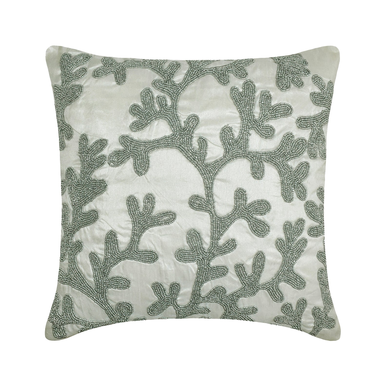 The HomeCentric Pack of 2 24x24 inch (60x60 cm) Pillow Cover Silver ...