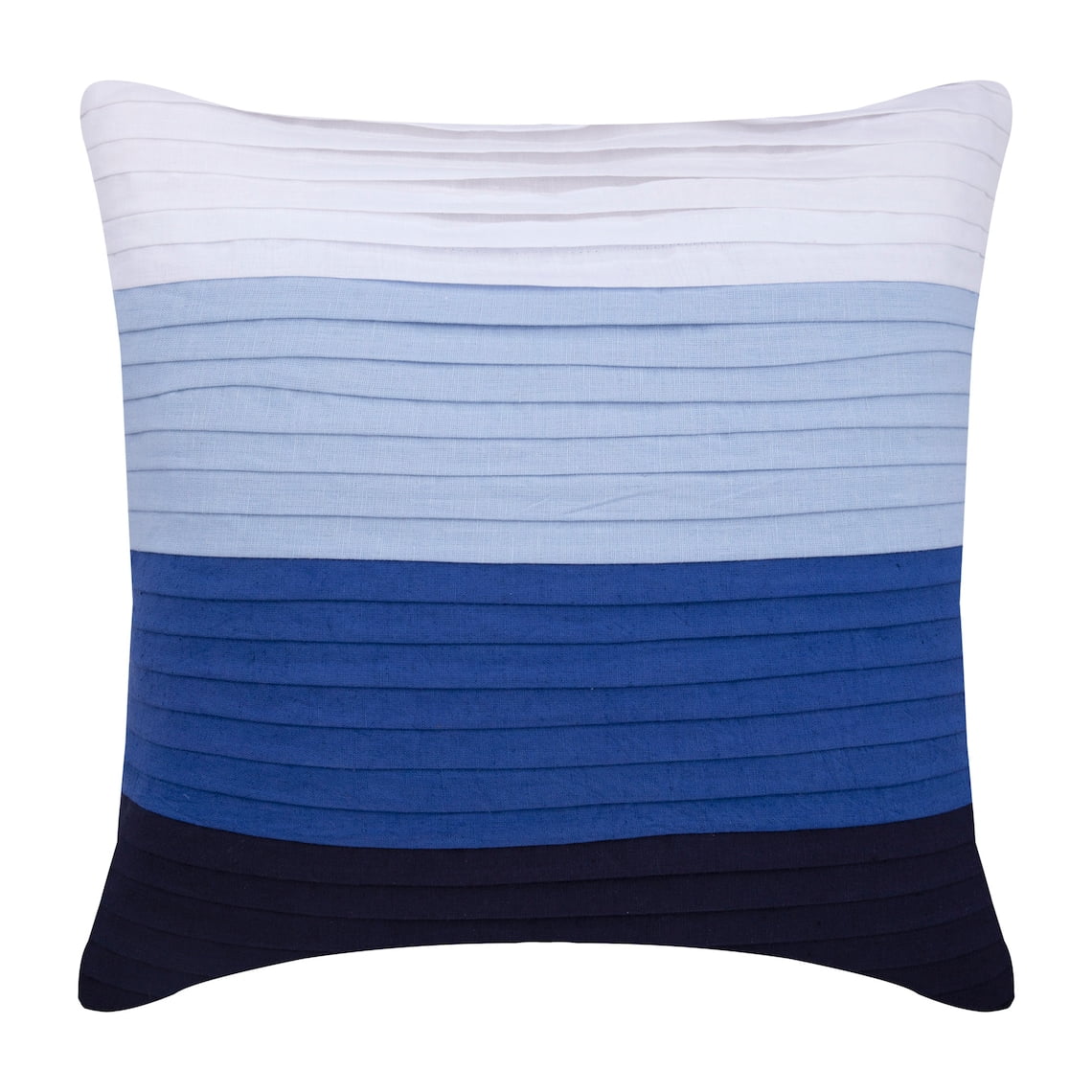 The HomeCentric Pillow Case, Blue Shams, Color Block Ombre Pillow Shams ...