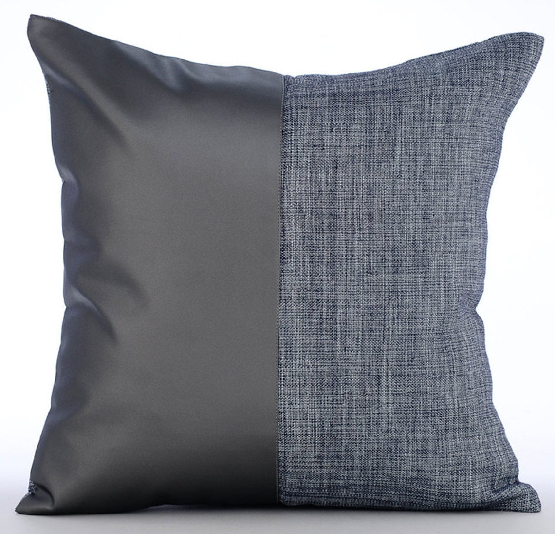 The HomeCentric Pillow Case Covers Grey Pillow Shams Color Block Club ...