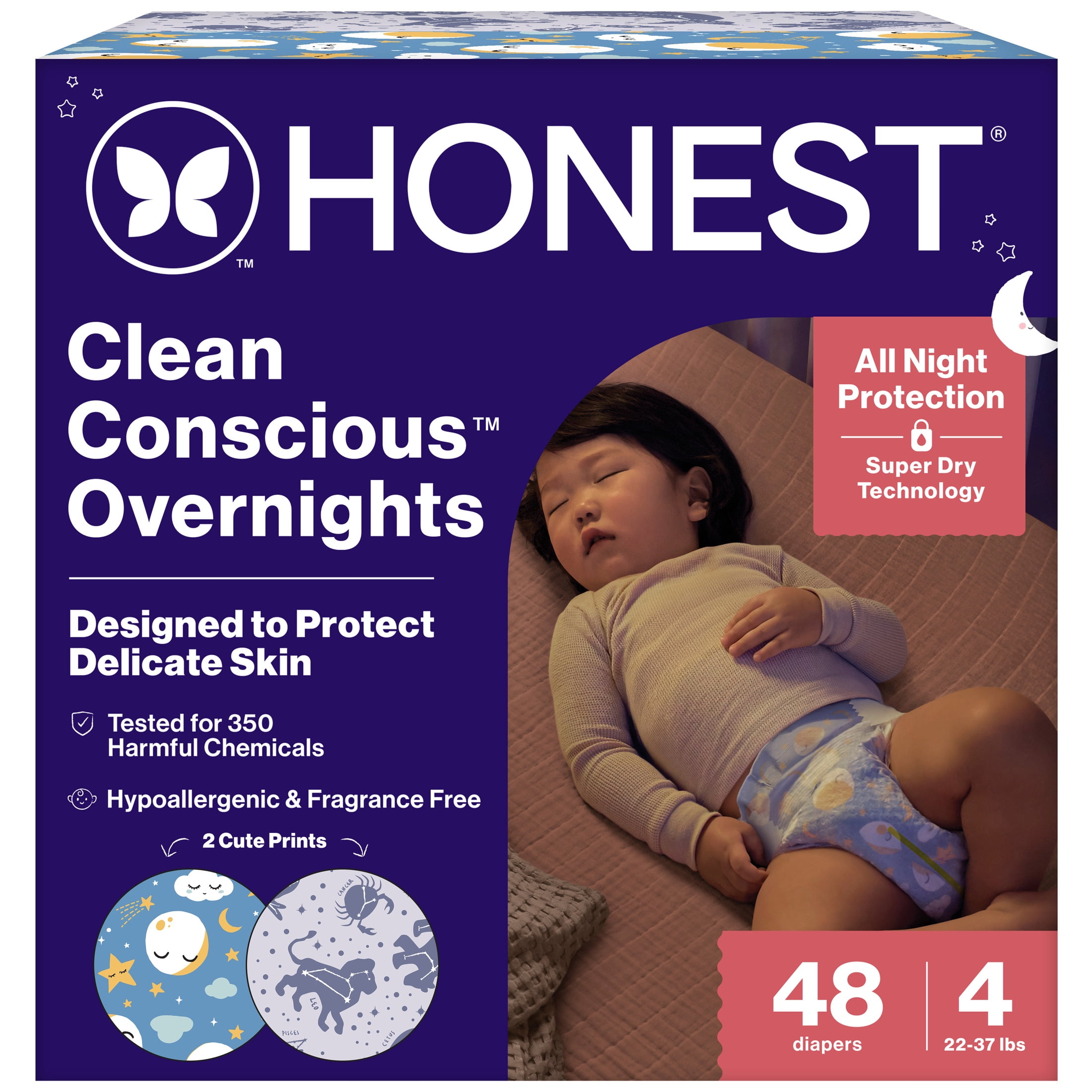 Clean Conscious™ Overnight Diapers | Up to 12 Hours of Protection ...