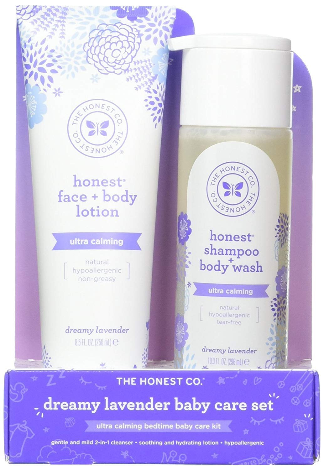 The Honest Company Lavender Lotion+Shampoo Bundle - Walmart.com