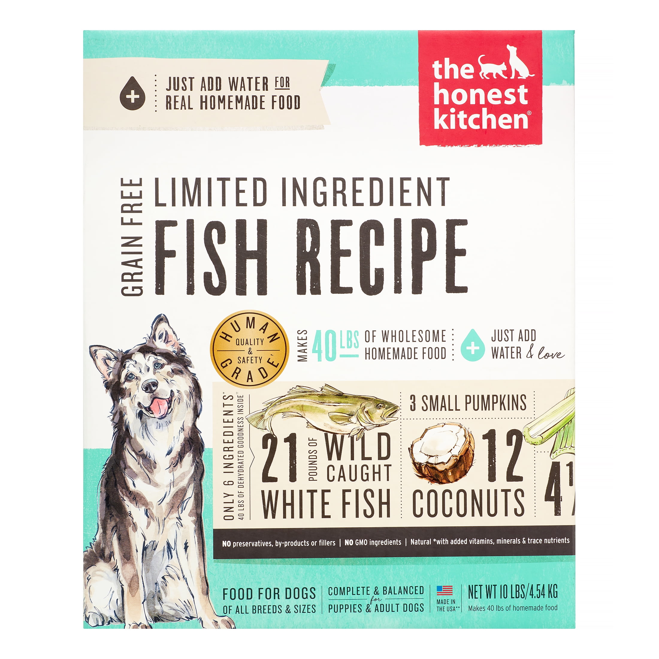 The Honest Kitchen Brave: Dehydrated Minimalist Limited Ingredient Dog ...