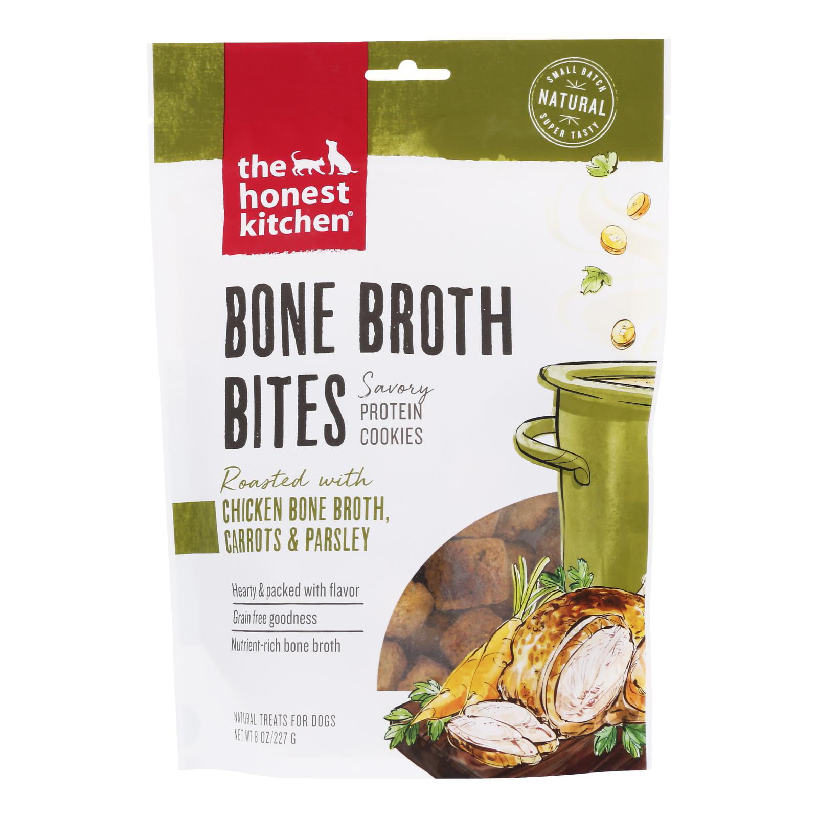 The Honest Kitchen - Dog Trt Bites Chicken Cart - Case of 6-8 OZ ...