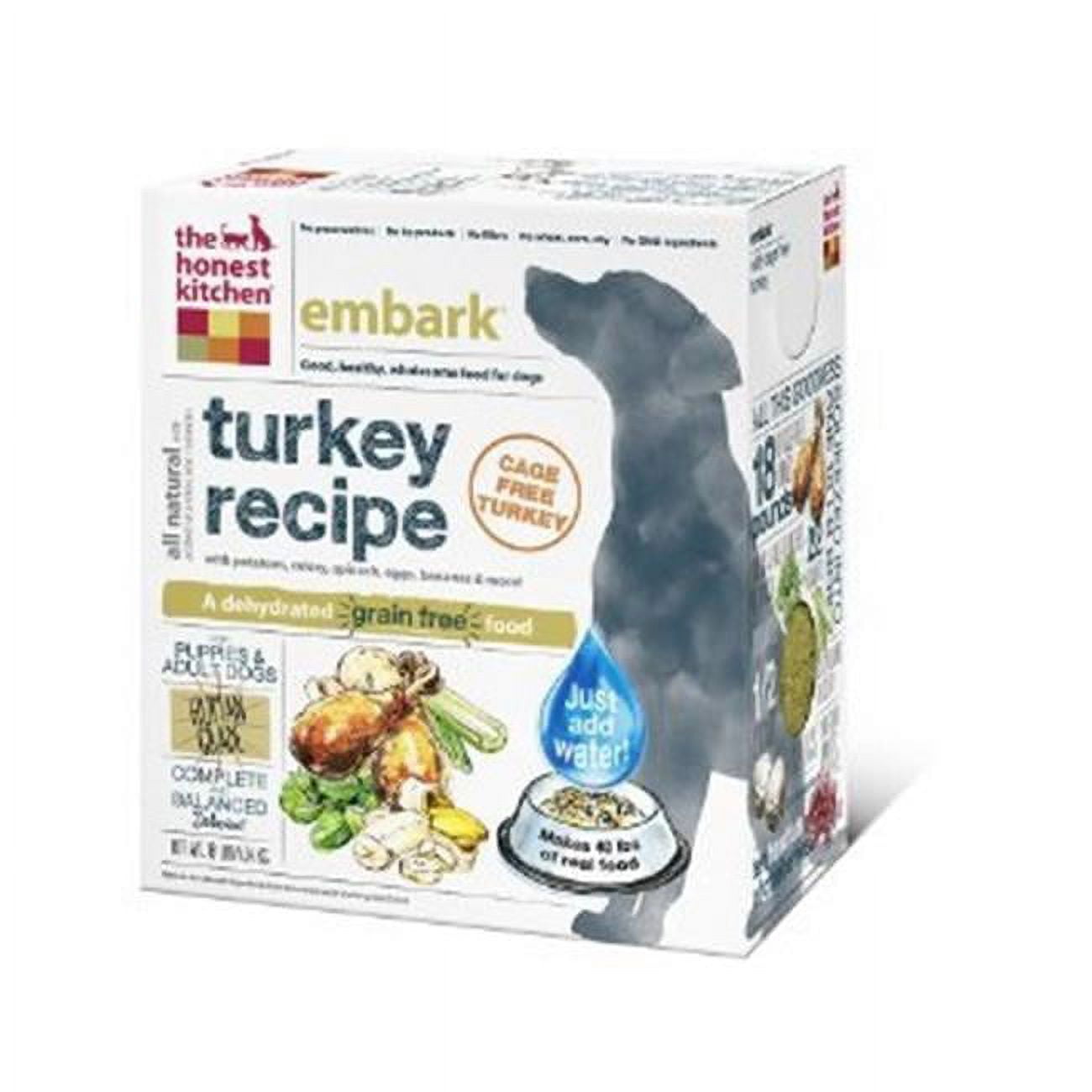 The Honest Kitchen Embark - Grain Free Turkey Dog Food - 4 lb ...