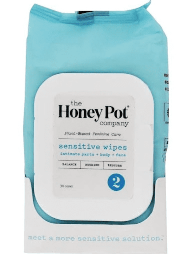 The Honey Pot - Sensitive Wipes - 30 CT - Walmart.com
