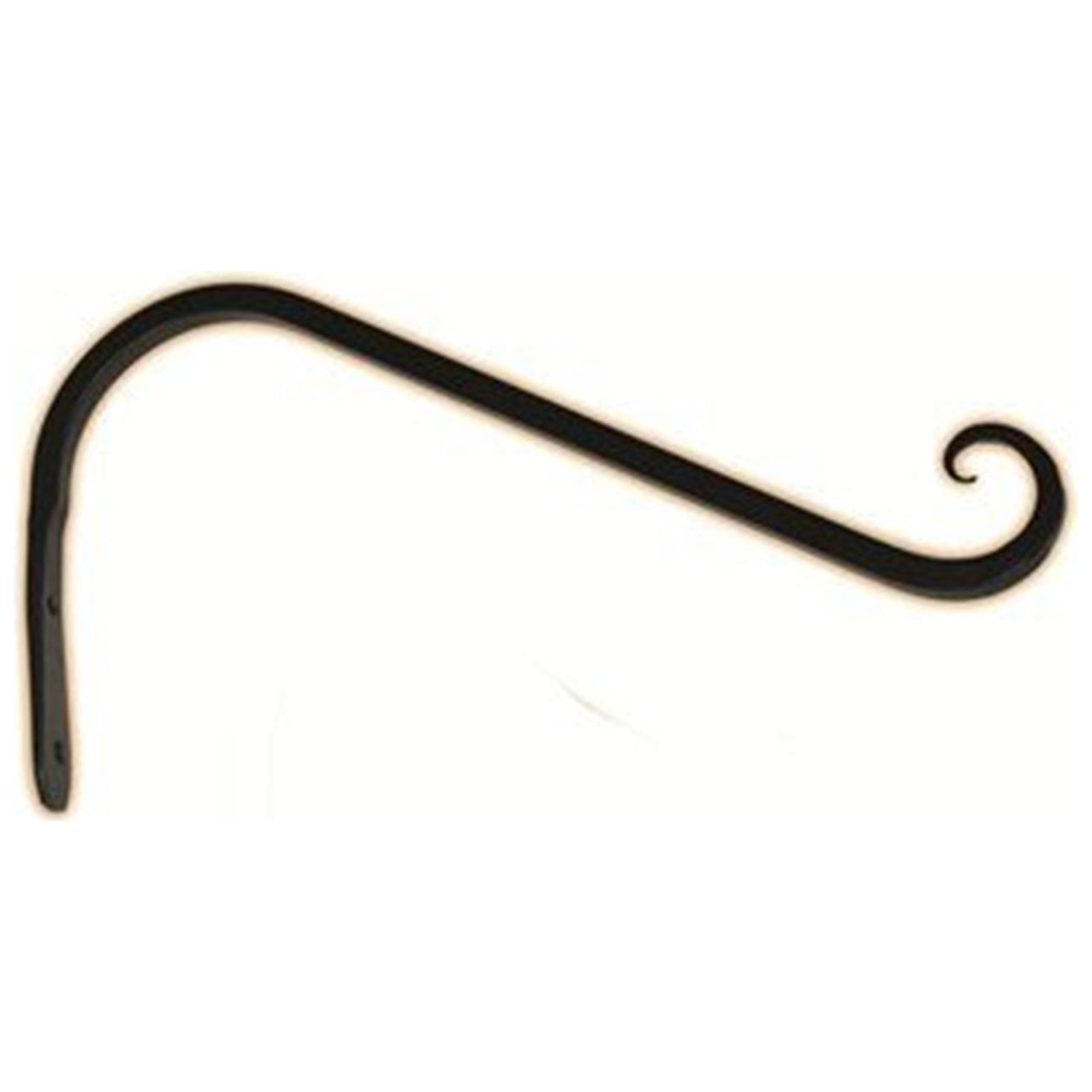 Hookery Angled Upturned Curved Hanger for Outdoor Hanging Decor ...