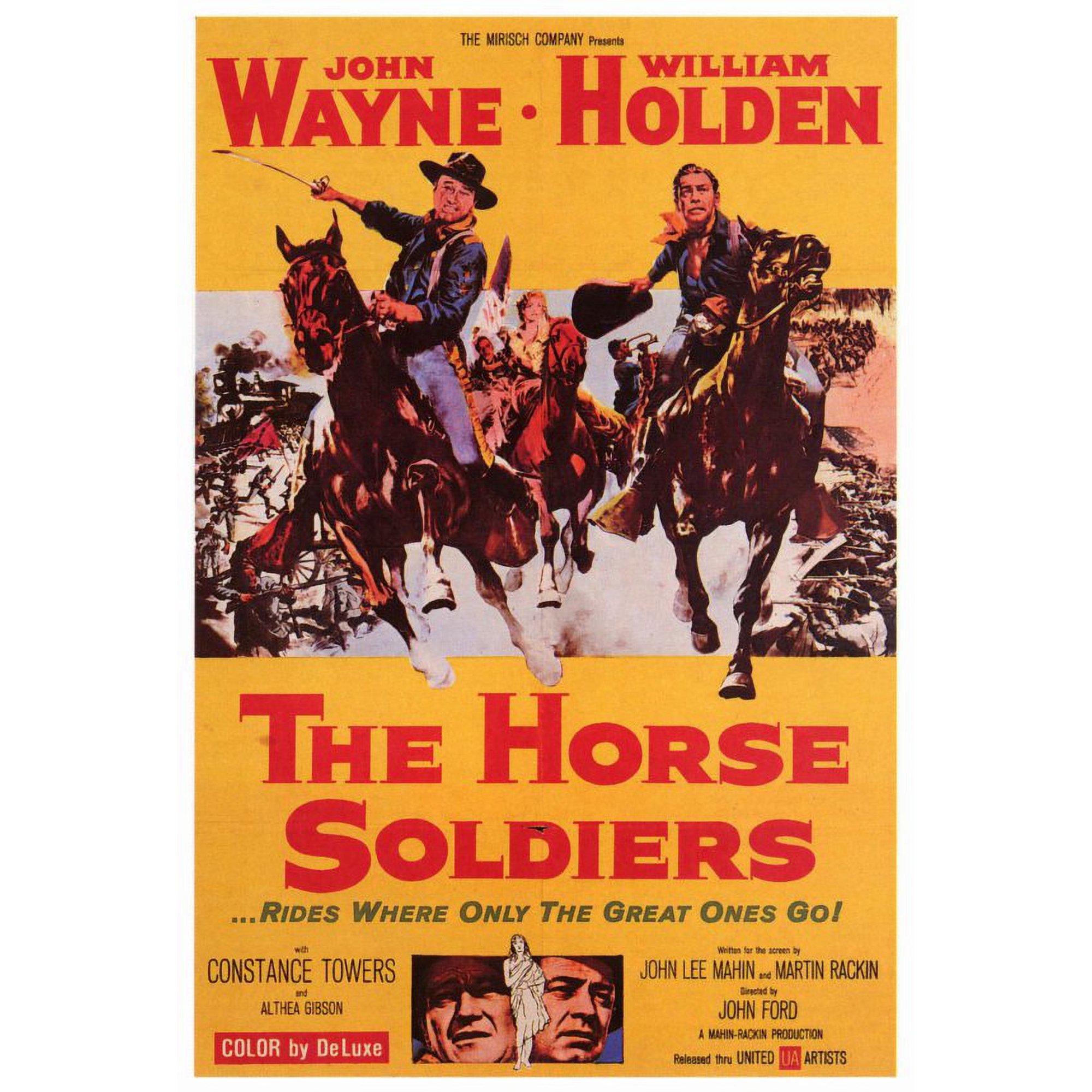 Movie With John Wayne Horse Soldier