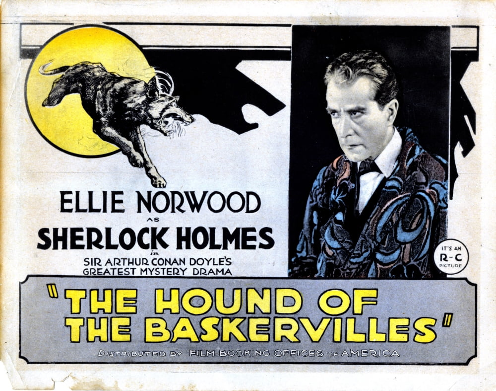The Hound Of The Baskervilles Eille Norwood (Aka Ellie Norwood) 1921 ...